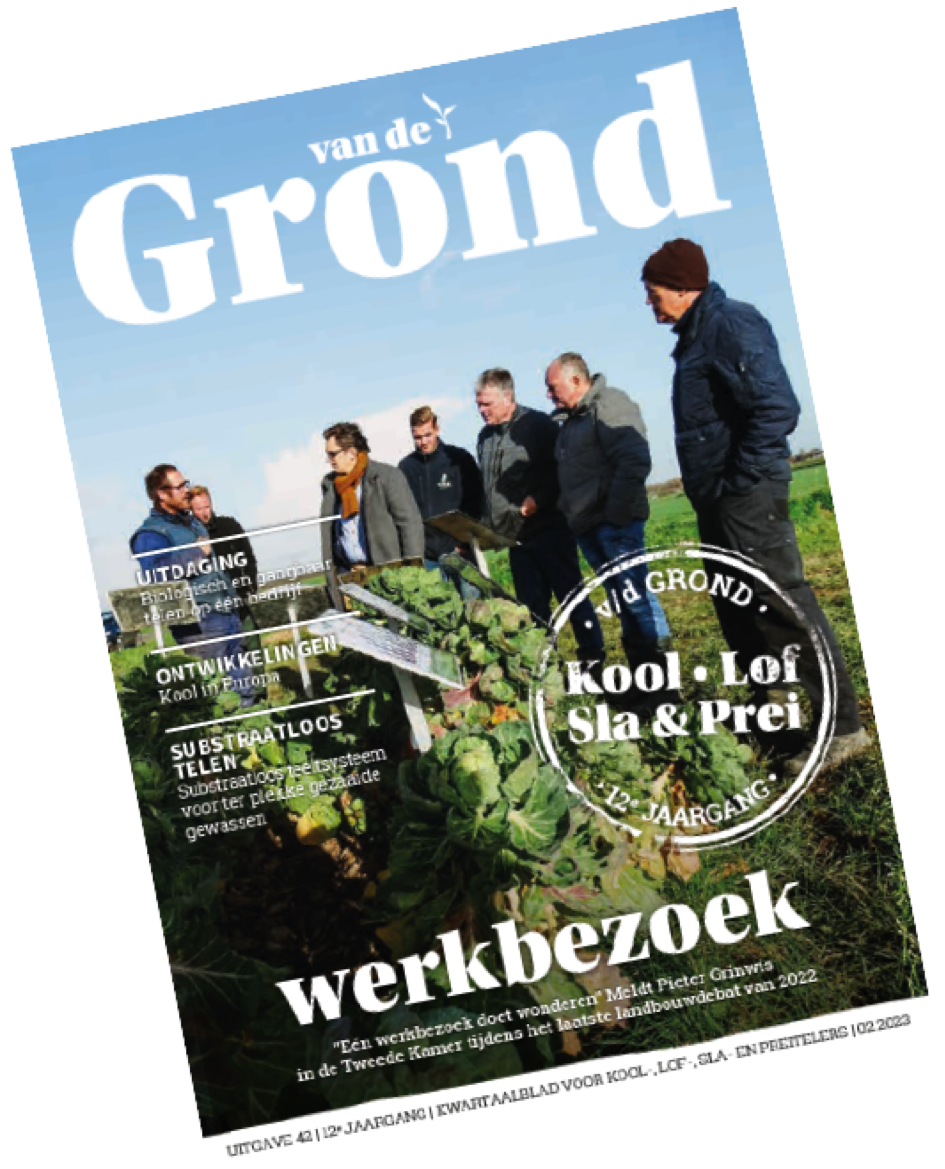 Van de Grond: de start van veel goeds. - Van de Grond